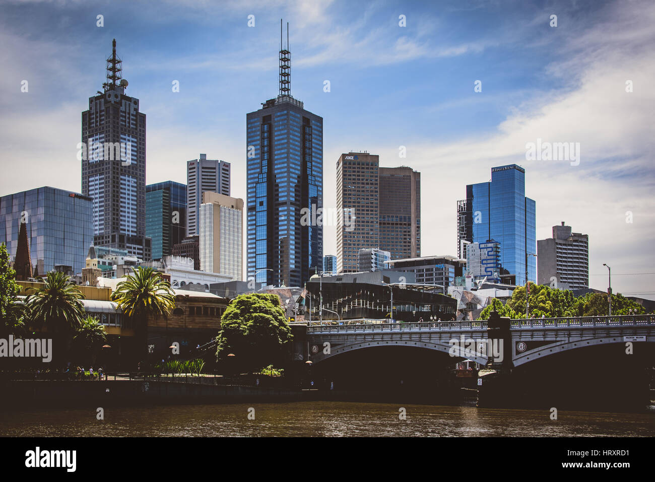Melbourne cityscape hi-res stock photography and images - Alamy