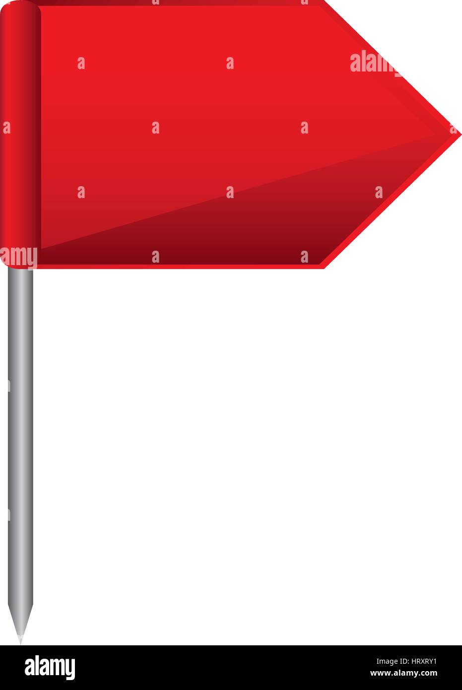 color silhouette with flag marker Stock Vector Image & Art - Alamy