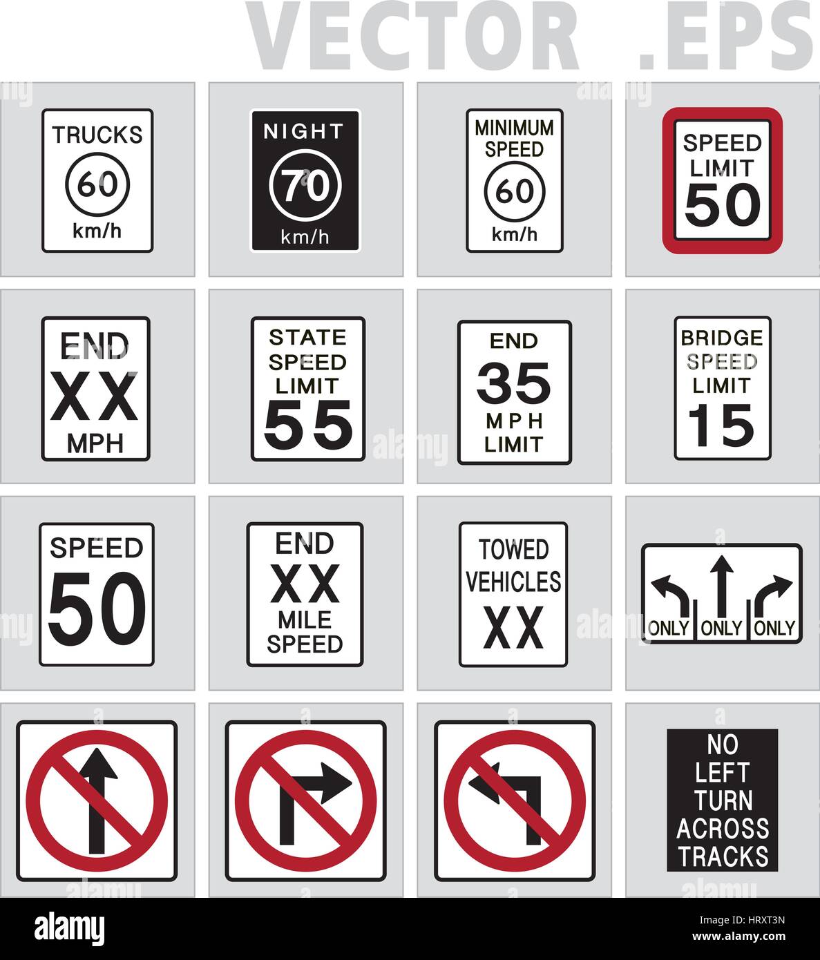 Traffic sign road. clip art, Vector, illustration Stock Vector Image ...