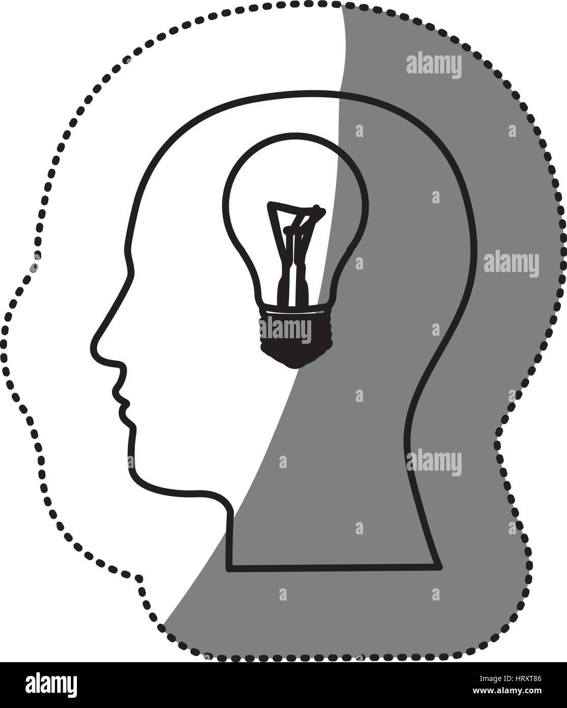 Fluorescent light face Stock Vector Images - Alamy