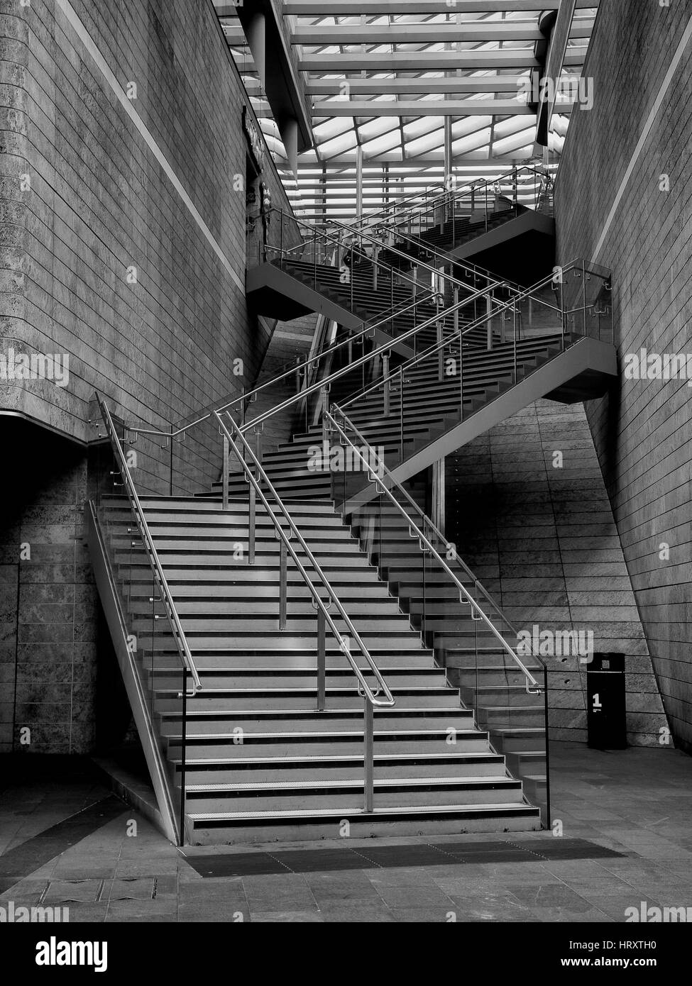 The stairs liverpool Black and White Stock Photos & Images - Alamy