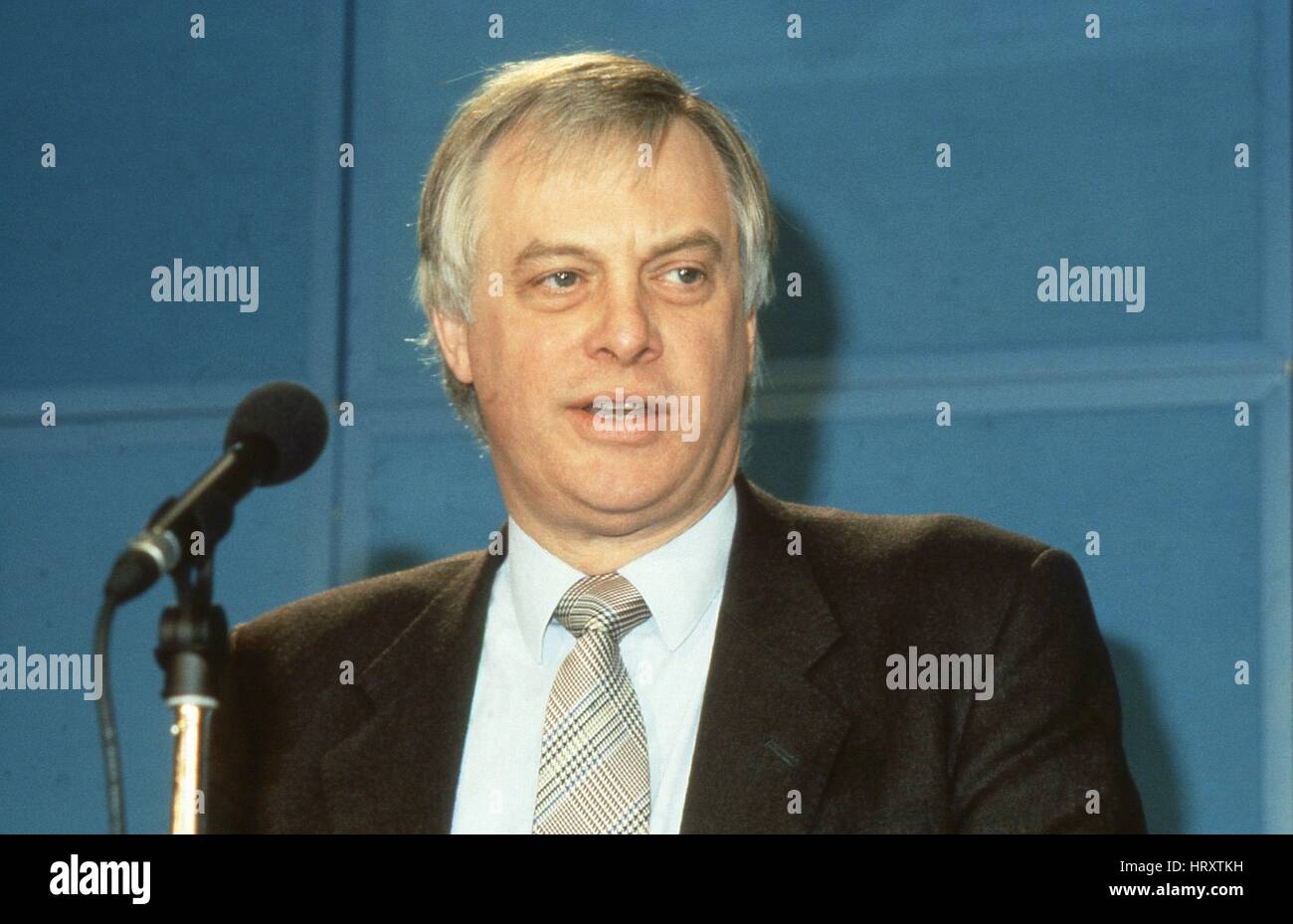 Rt. Hon. Christopher Patten, Chairman of the Conservative party ...