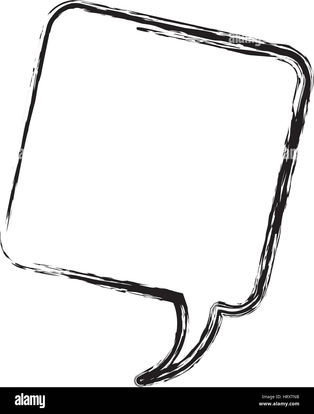 blurred silhouette square dialog box icon Stock Vector Image & Art - Alamy