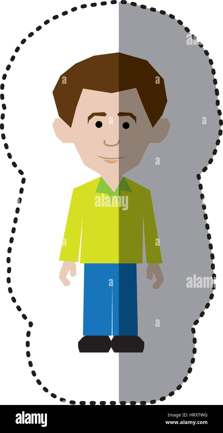 Jeans Legs Man Stock Vector Images - Alamy