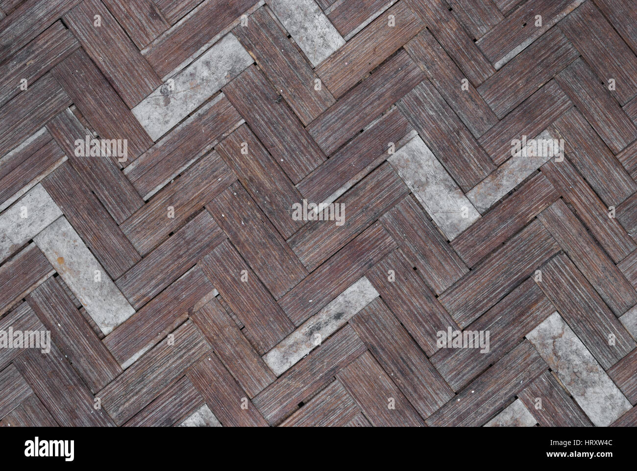 Closeup to Herringbone Pattern of Weaving Rattan Background Stock Photo ...