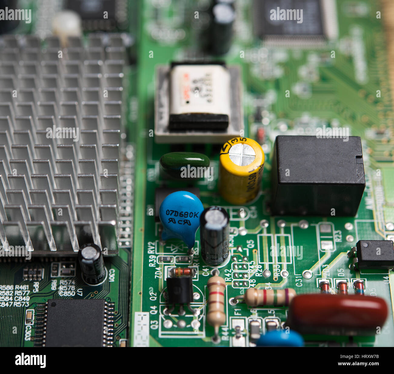 new computer chip closeup Stock Photo - Alamy