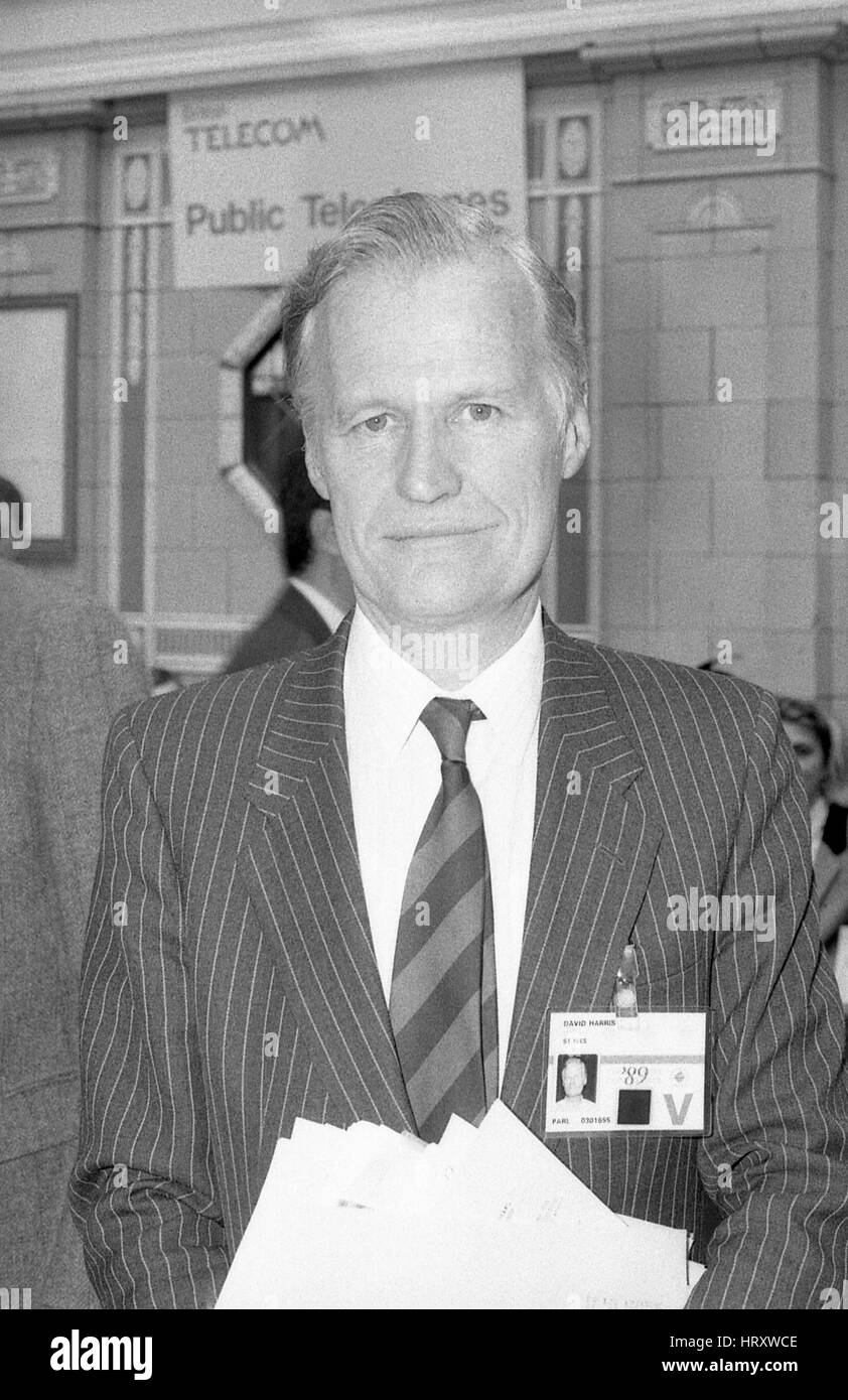 David Harris, Conservative party Member of Parliament for St.Ives ...