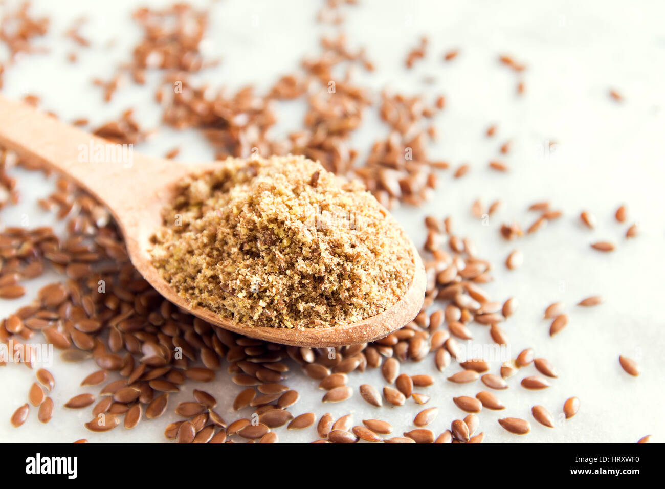 Flaxseed crushed hi-res stock photography and images - Alamy