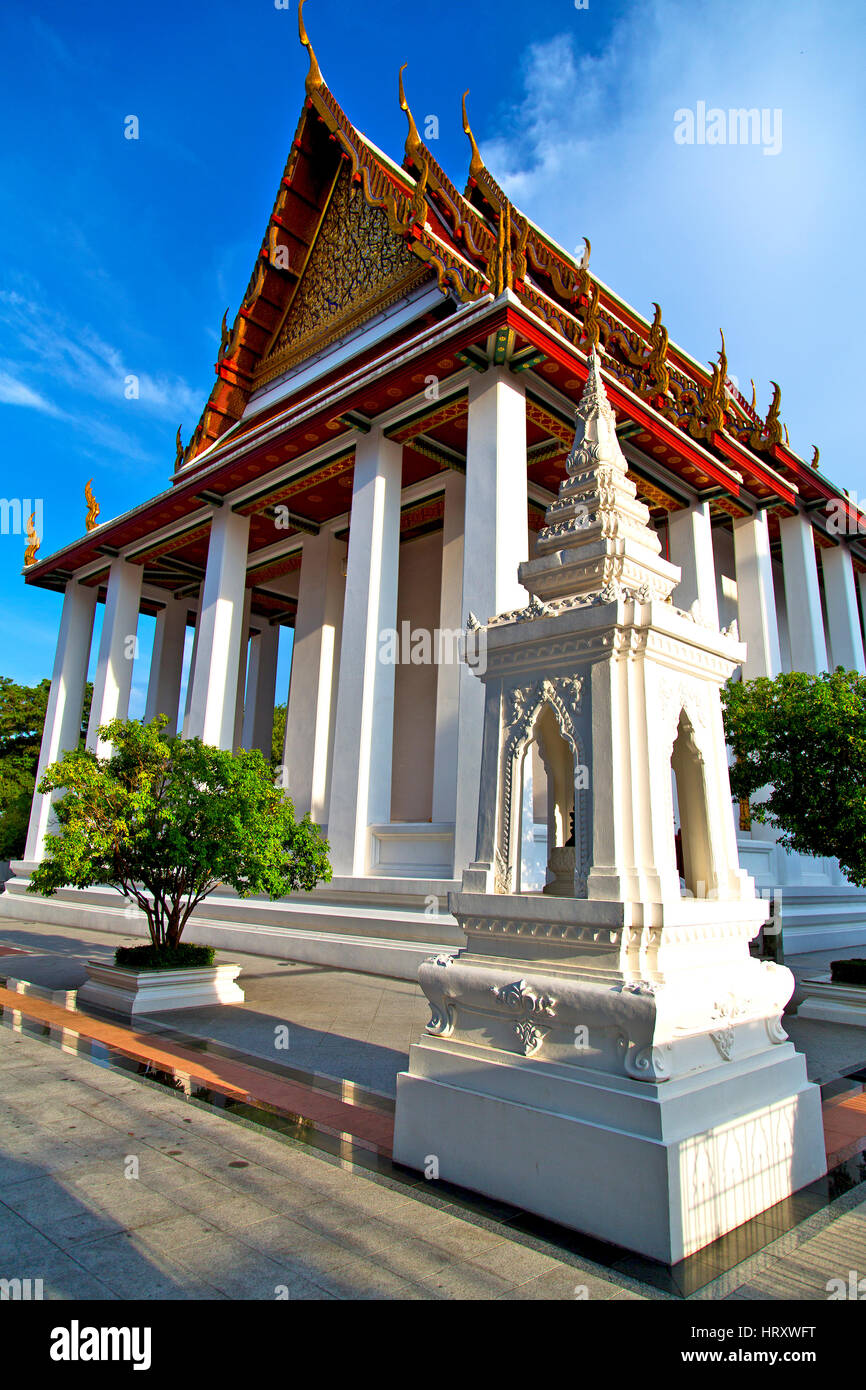 kho samui bangkok in thailand incision of the buddha gold temple Stock ...