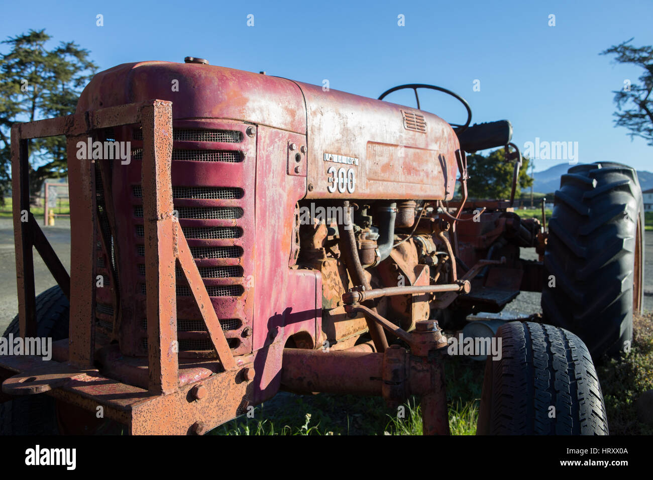 International 300 utility tractor hi-res stock photography and images ...