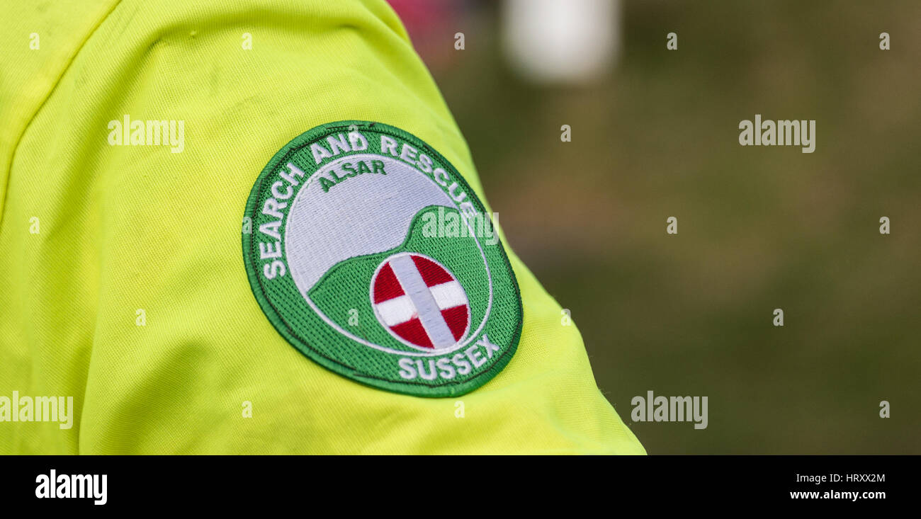 Sussex Search & Rescue Arm Patch Stock Photo - Alamy