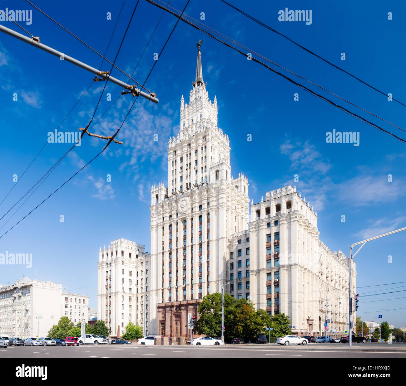 Red gate building moscow hi-res stock photography and images - Alamy
