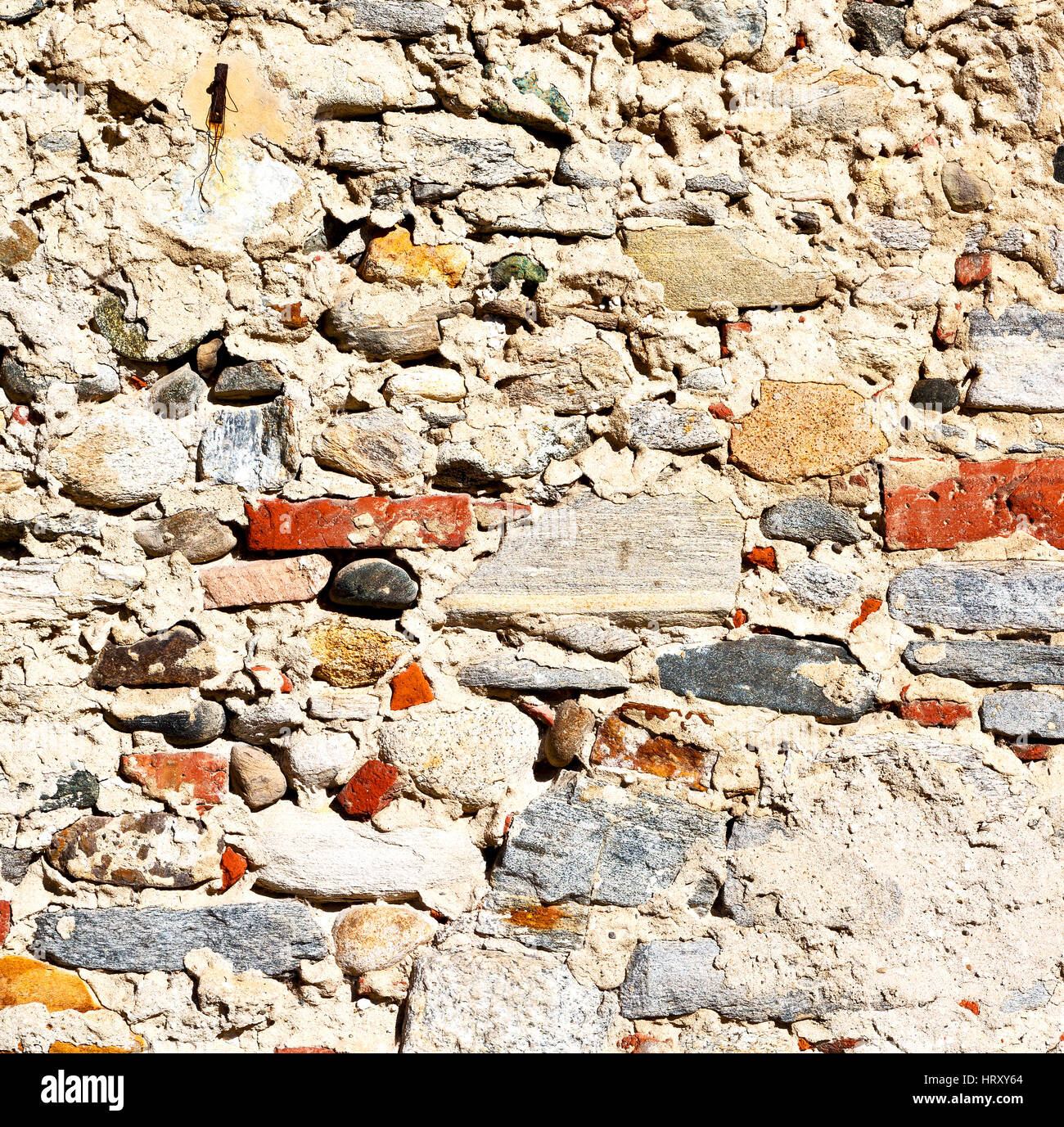 step brick in greece old wall and texture material the background Stock ...