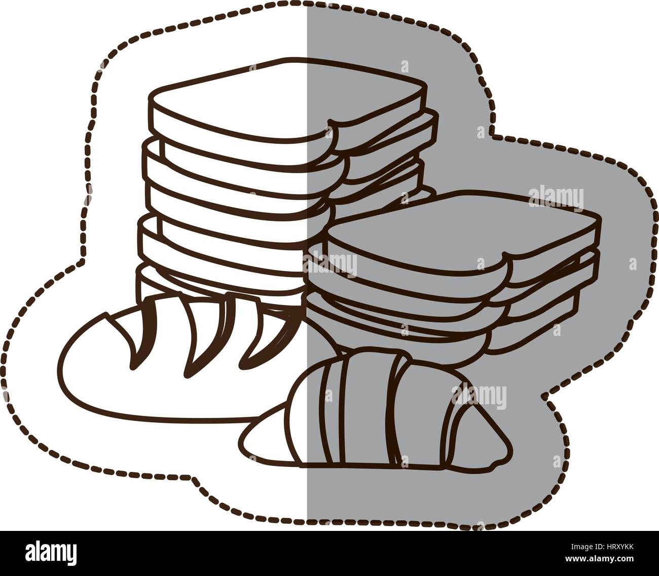 Baker figure Stock Vector Images - Alamy
