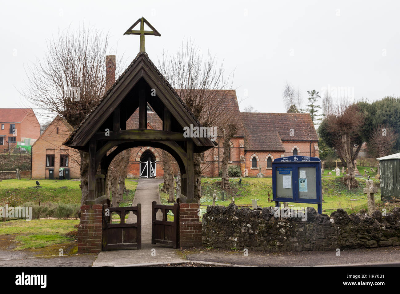 St barnabas church england hi-res stock photography and images - Alamy