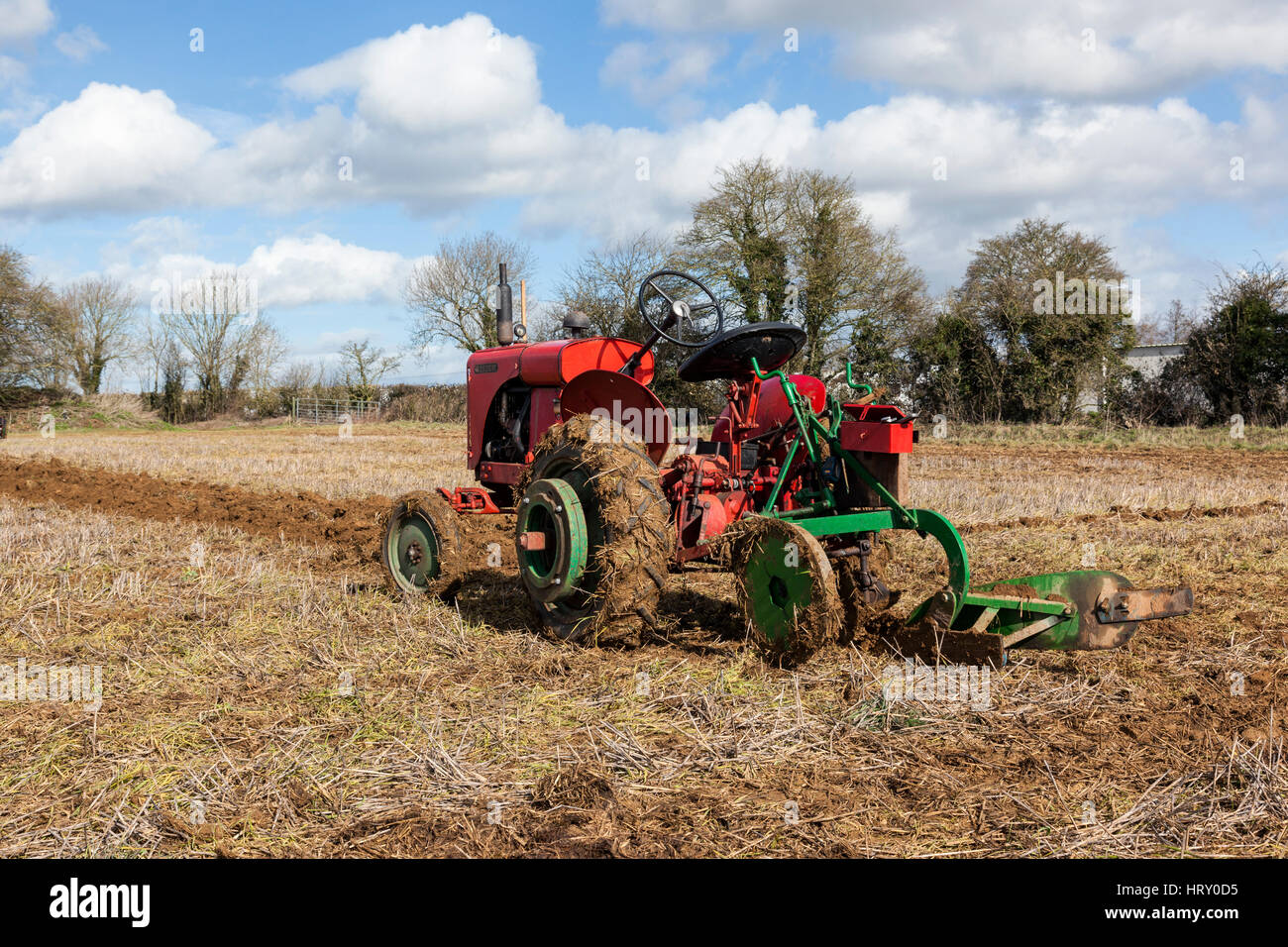 Tractor President at a Ploughing Match held in Trowbridge, Wiltshire ...