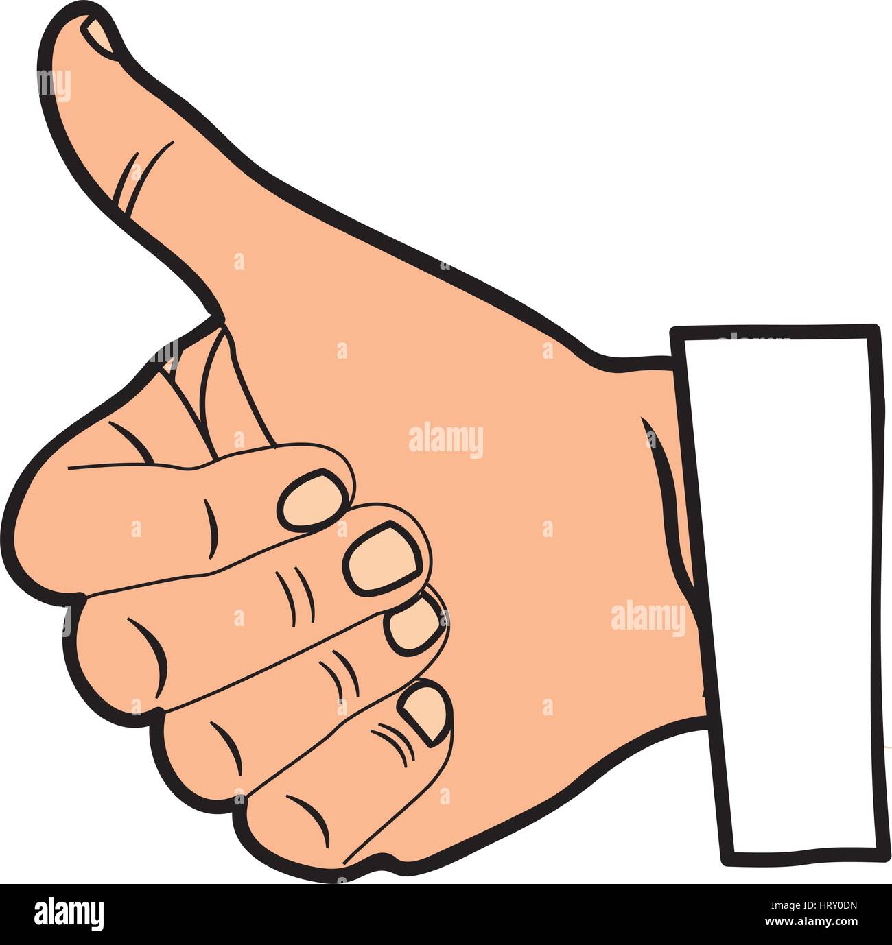 color human all good hand icon Stock Vector Image & Art - Alamy