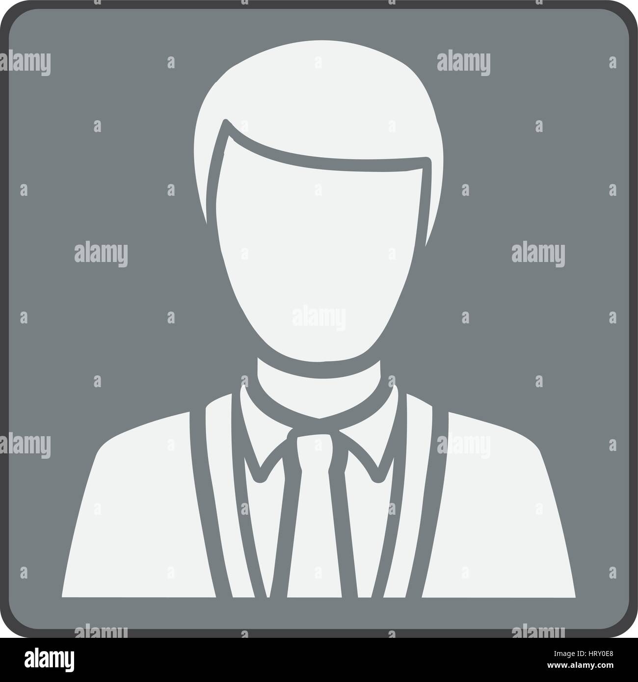 emblem man customer icon Stock Vector Image & Art - Alamy