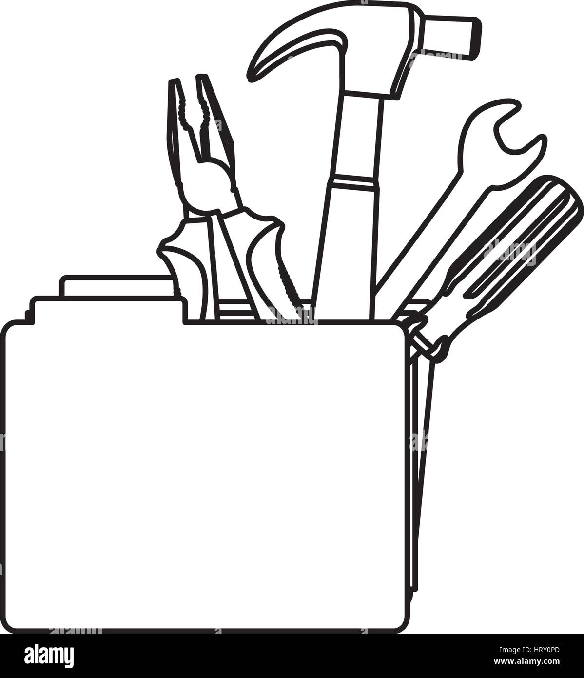 Heavy documents Stock Vector Images - Alamy