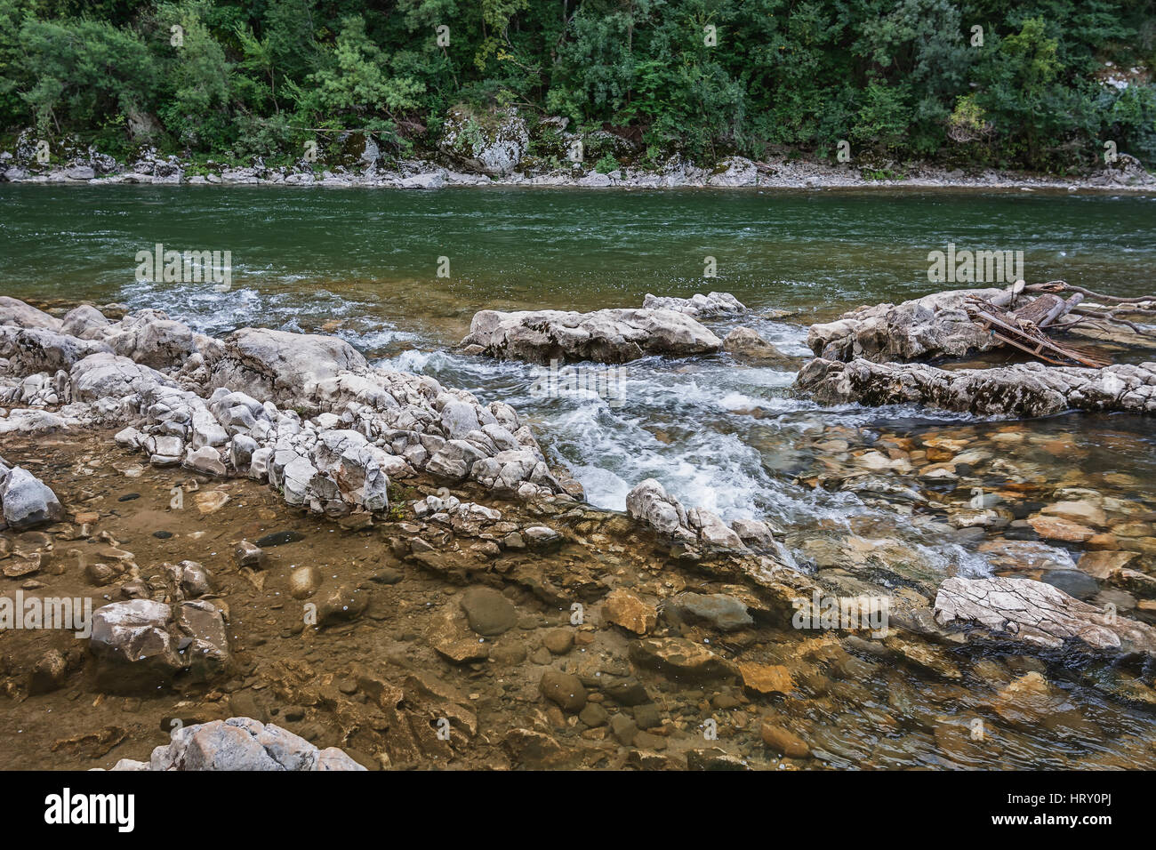 Mountain river rapid current background hi-res stock photography and ...