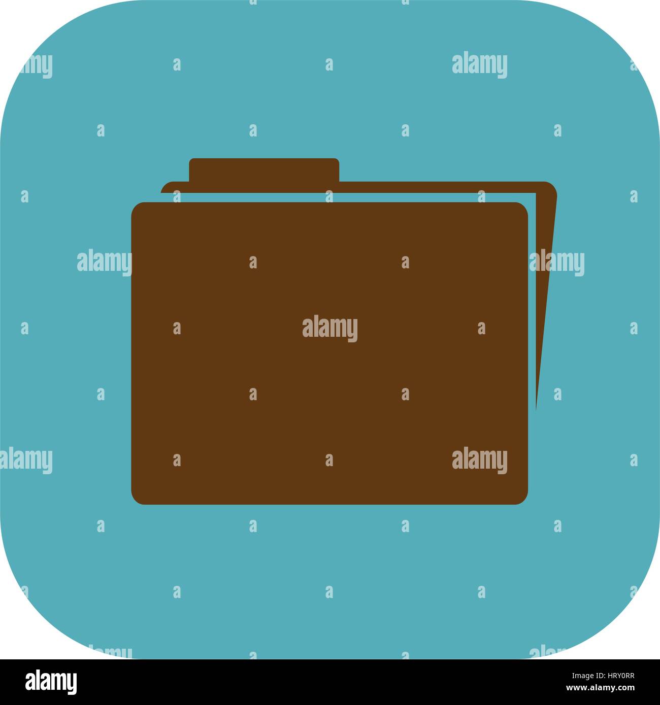 Color folder icon vector - tolfsilicon