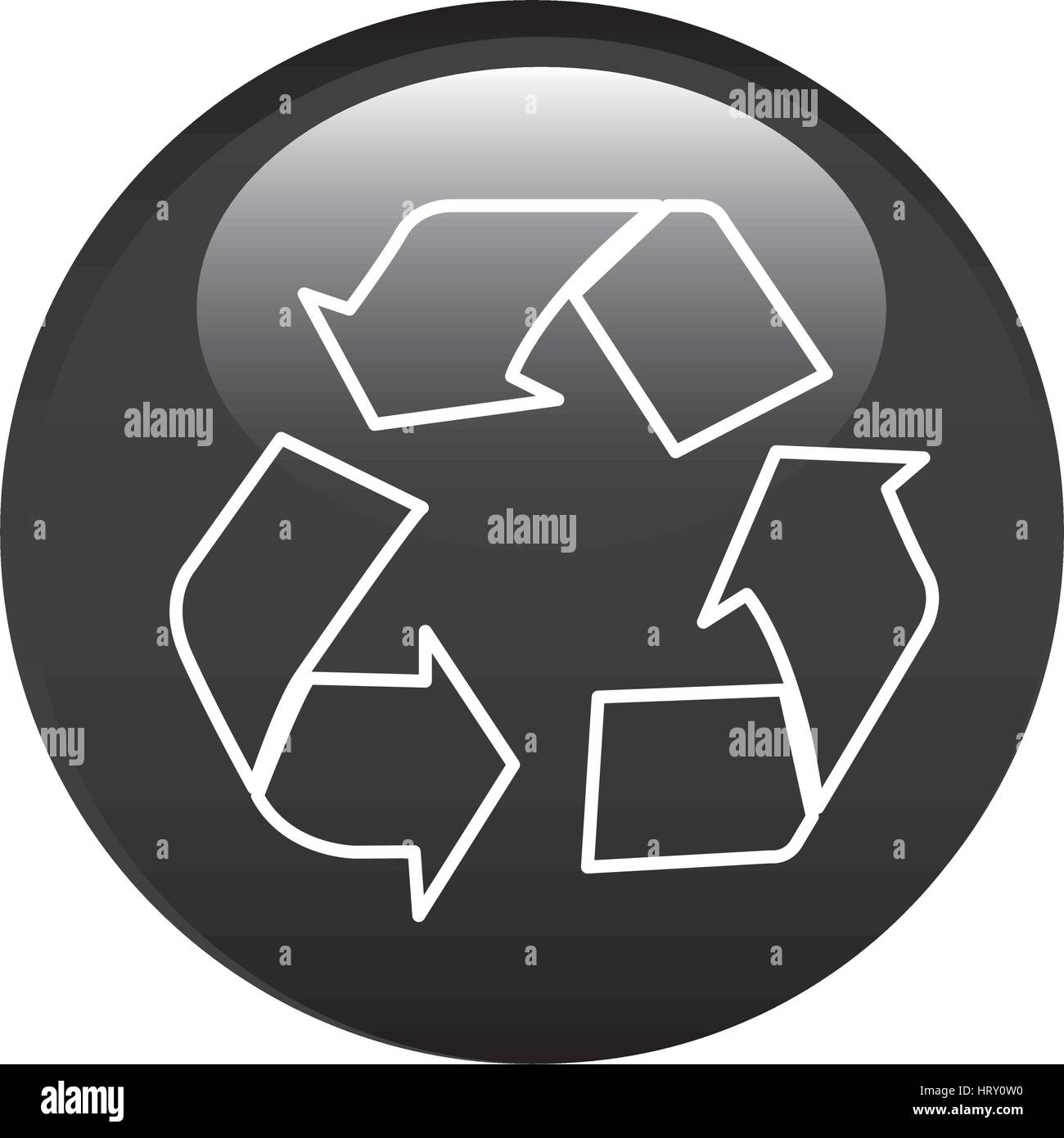 Circular frame recycle symbol vector hi-res stock photography and ...