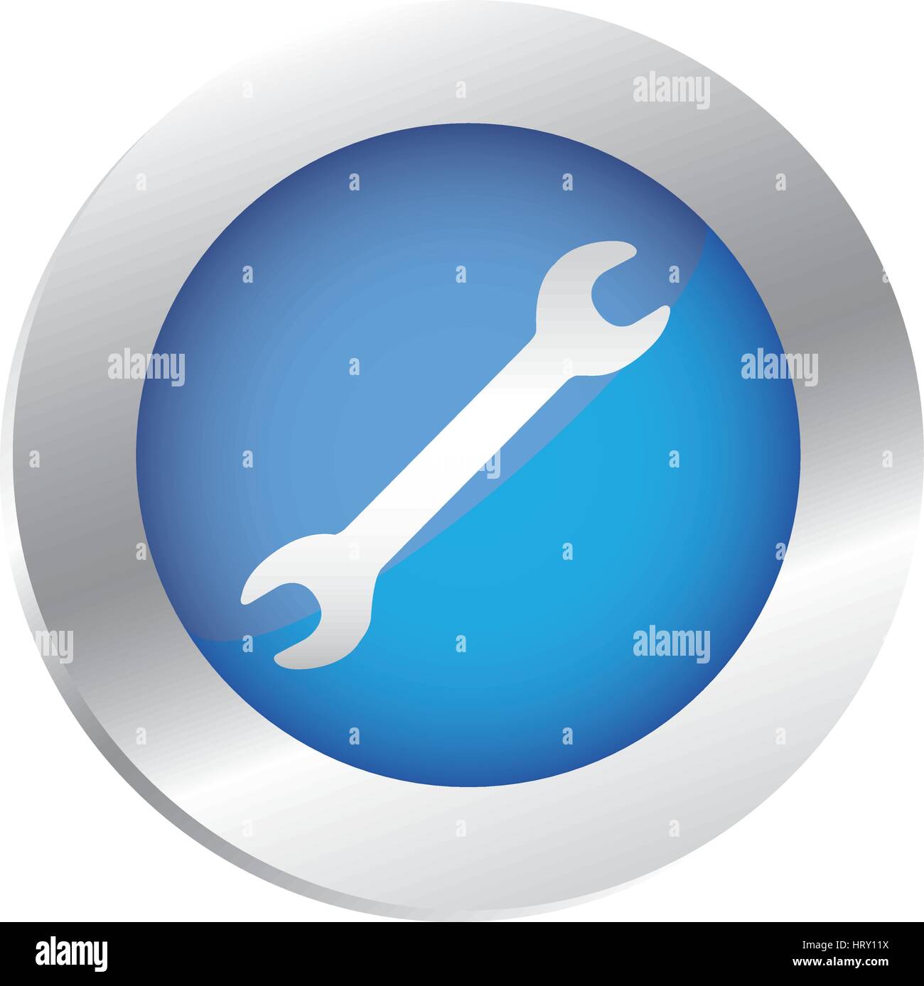 Circular metal emblem Stock Vector Images - Alamy