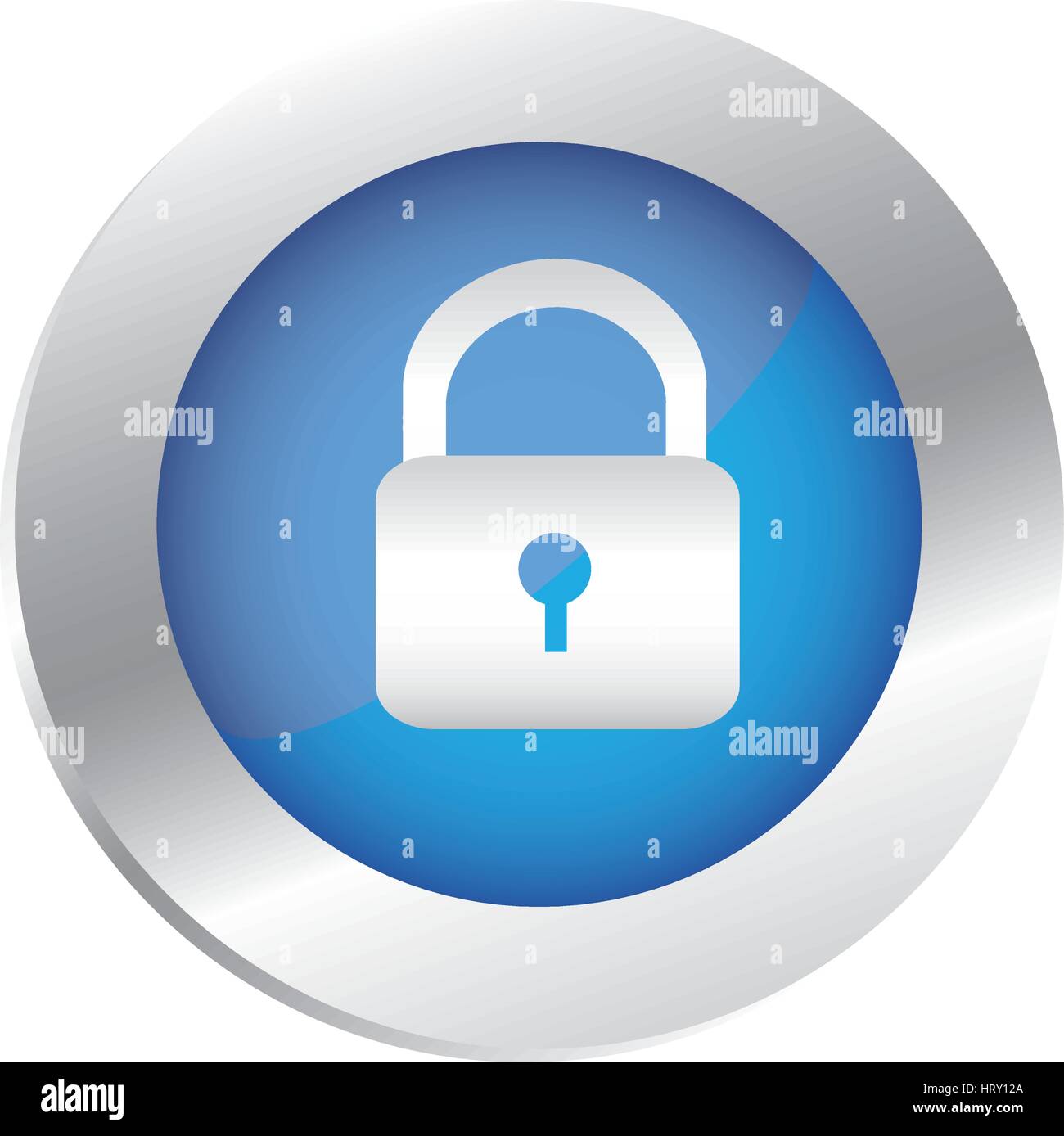 Circular lock Stock Vector Images - Alamy