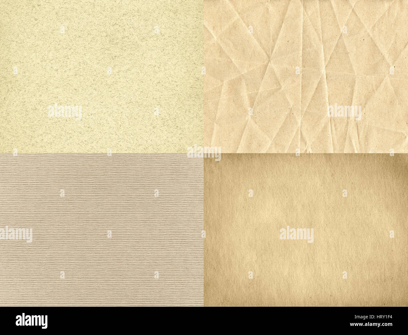 Closeup set of paper textures, good for background Stock Photo - Alamy