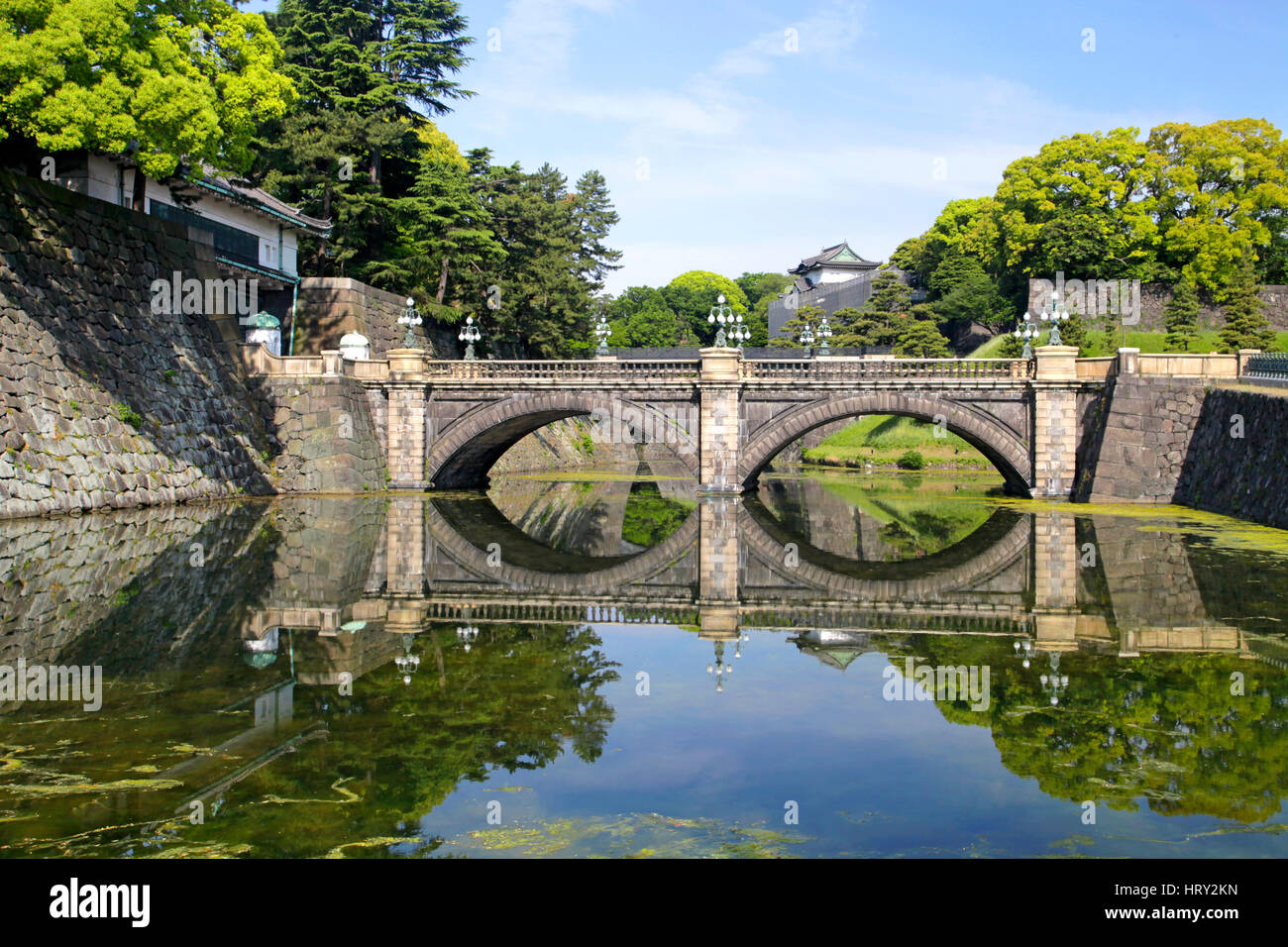 Nijubashi Bridge at Imperial Palace Tokyo Japan Stock Photo - Alamy