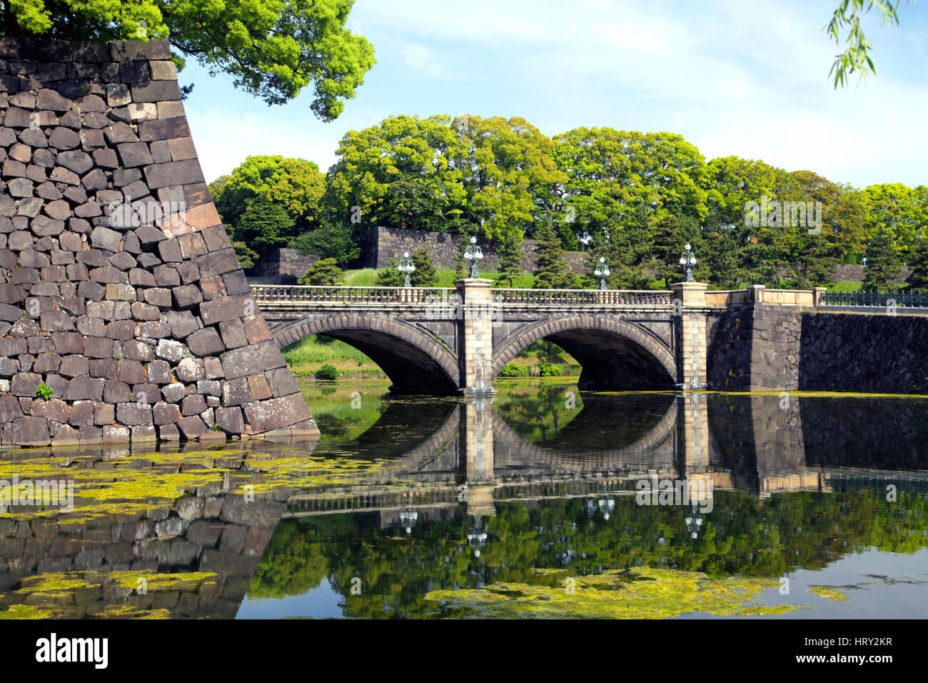 Nijubashi Bridge at Imperial Palace Tokyo Japan Stock Photo - Alamy