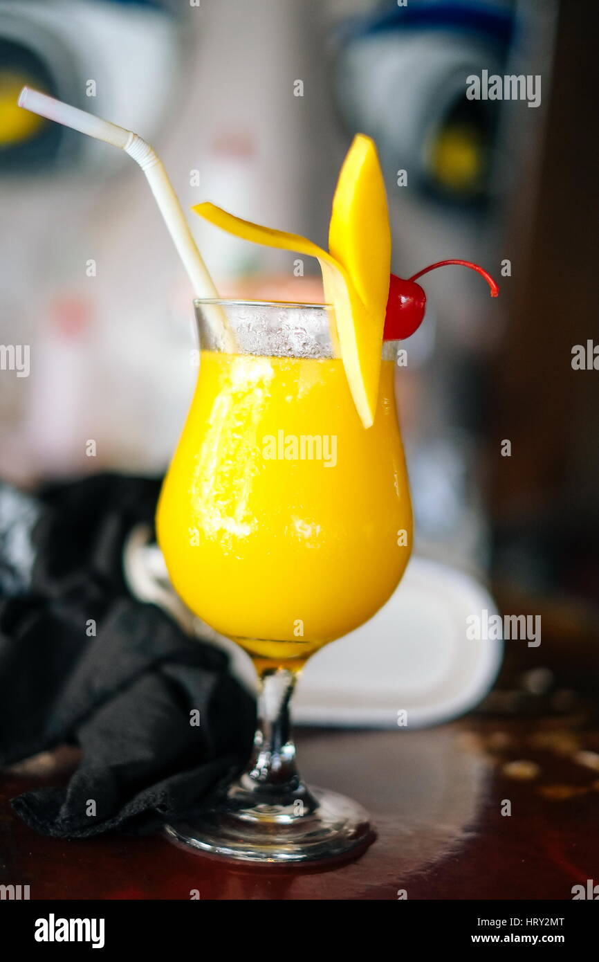 Mango shake hi-res stock photography and images - Alamy
