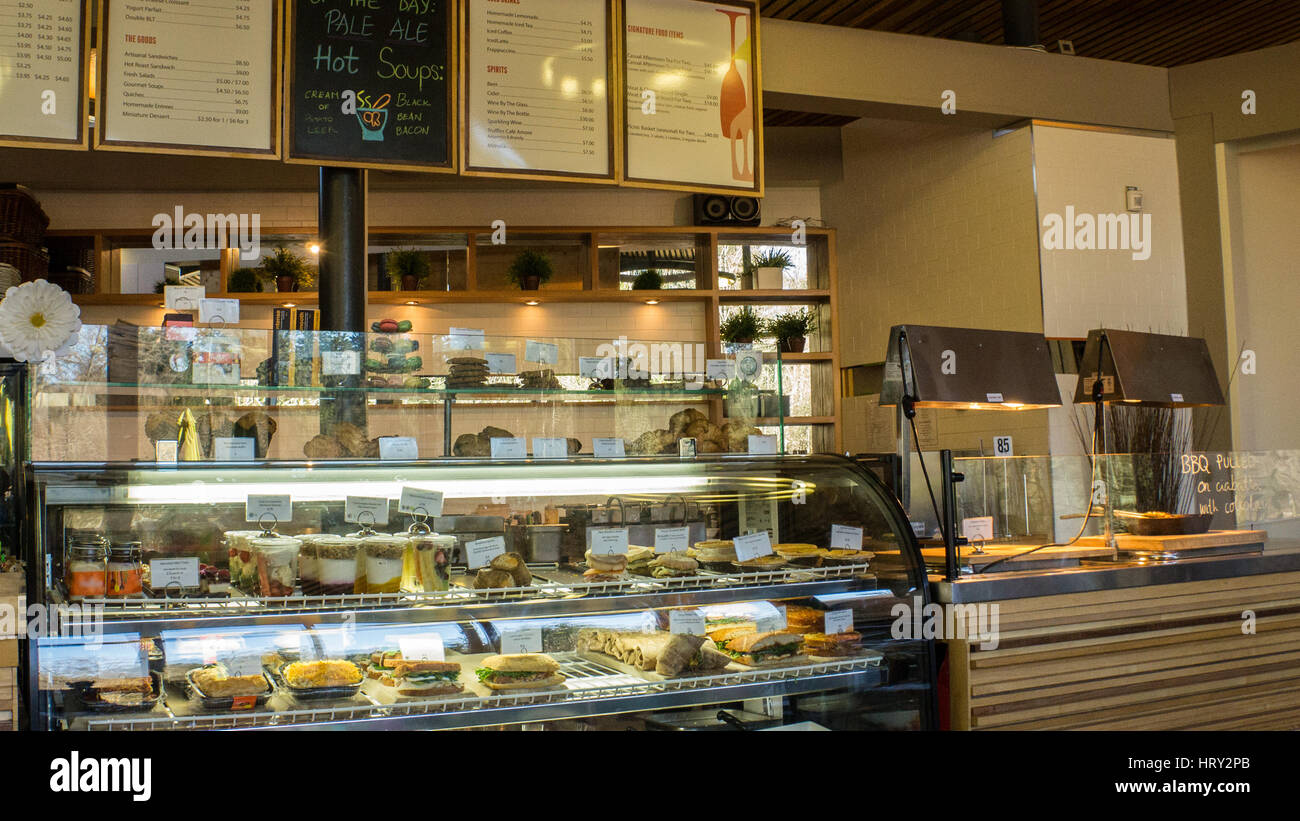 Empty coffee shop counter hi-res stock photography and images - Alamy