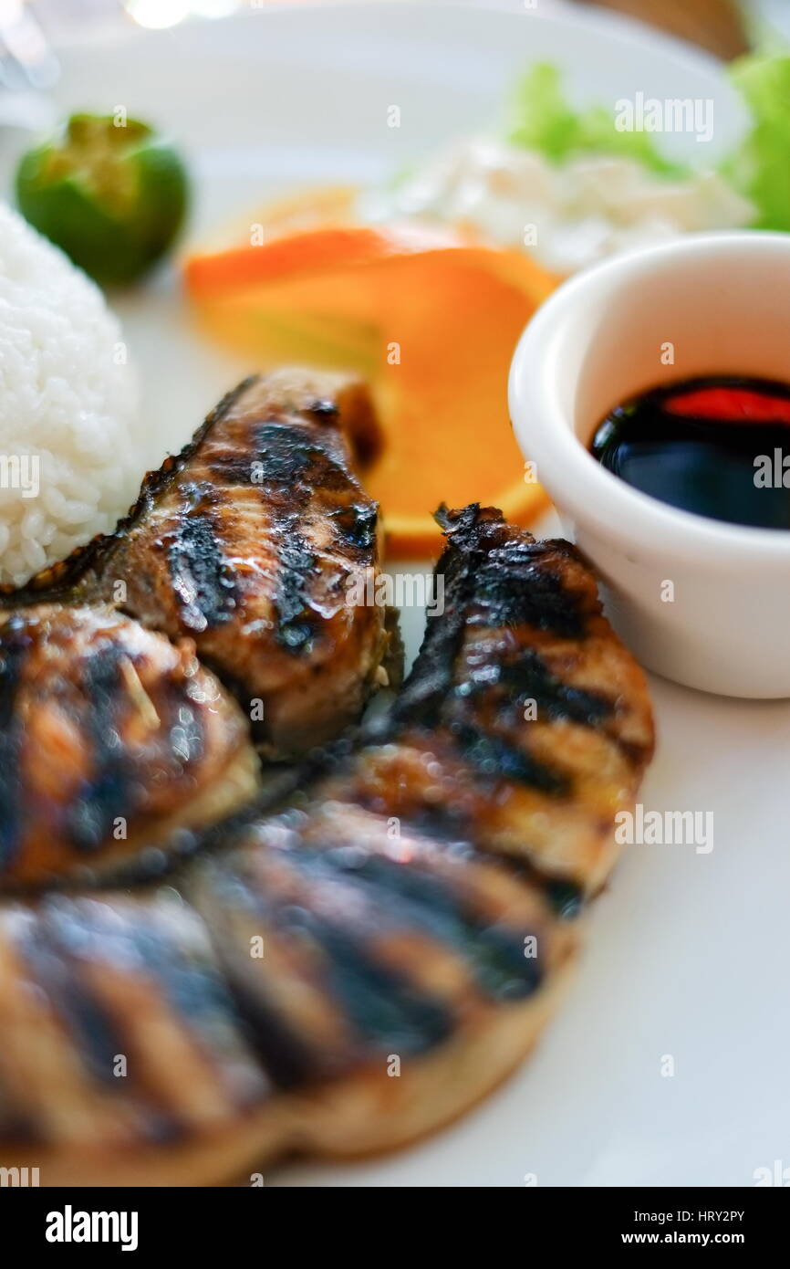 Asian grilled steak soy hi-res stock photography and images - Alamy