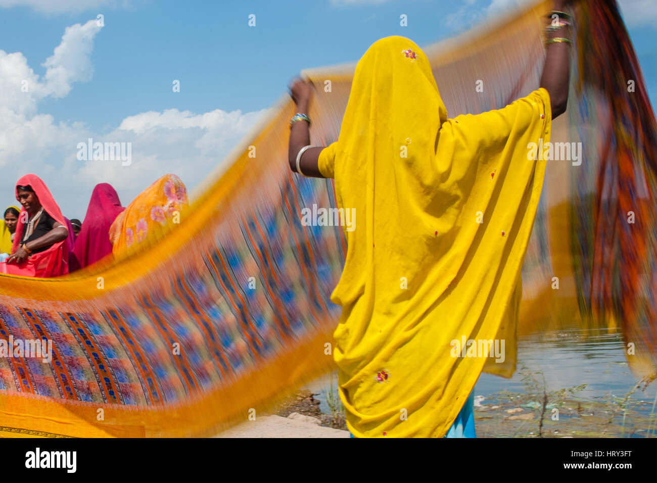 Bhil people at Baneshwar Mela Stock Photo - Alamy
