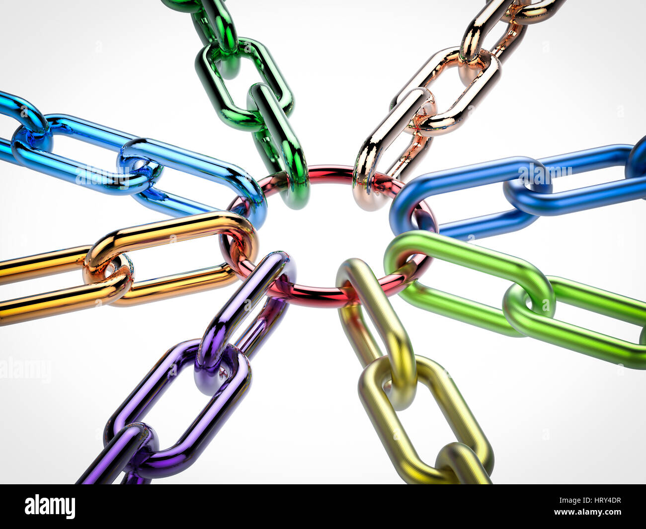 Chain connected hi-res stock photography and images - Alamy