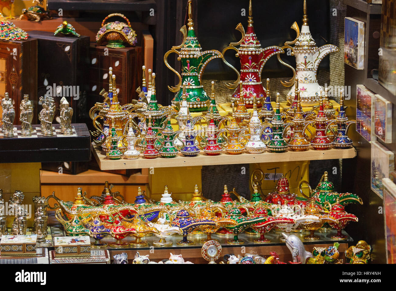 turkish bazaar lamps market istanbul turkey Stock Photo - Alamy