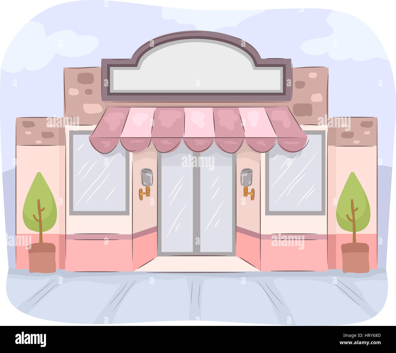 Storefront clipart hi-res stock photography and images - Alamy
