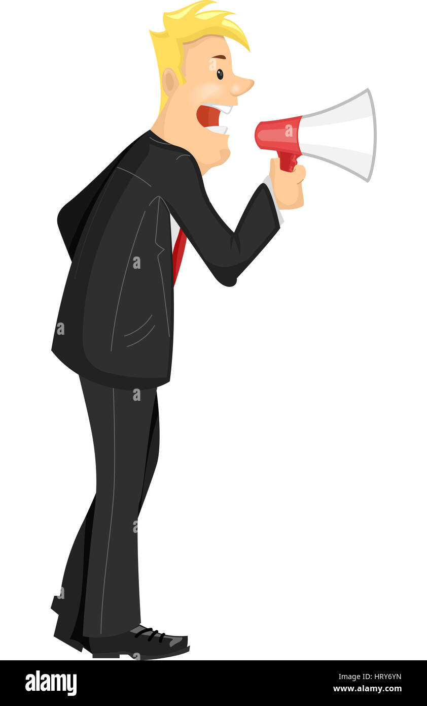 Megaphone clipart hi-res stock photography and images - Alamy