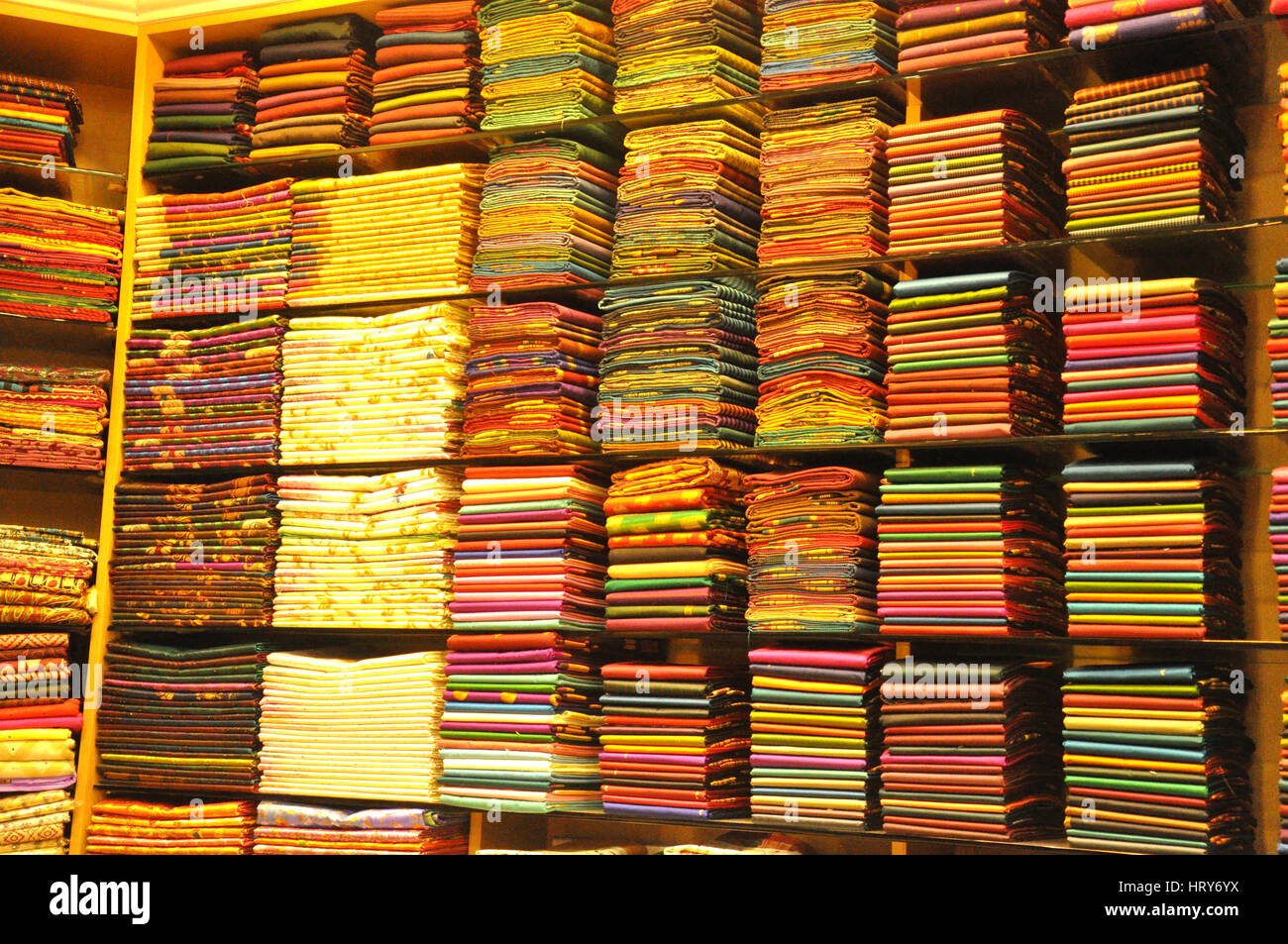Jaipur Traditional Cloth Shop, India (Photo Copyright © by Saji Maramon ...
