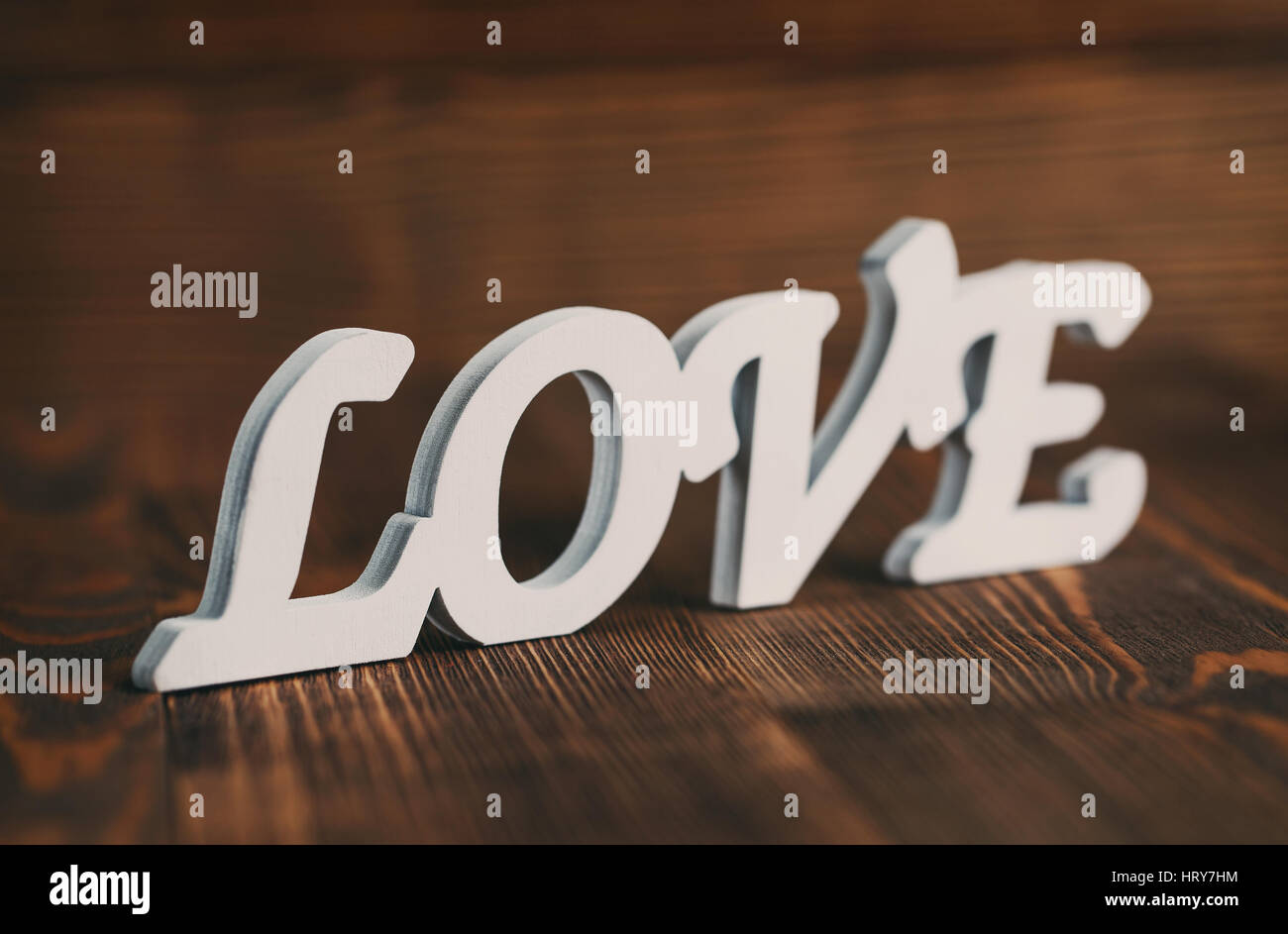 Love wooden letters on rustic background, Love valentines day ...