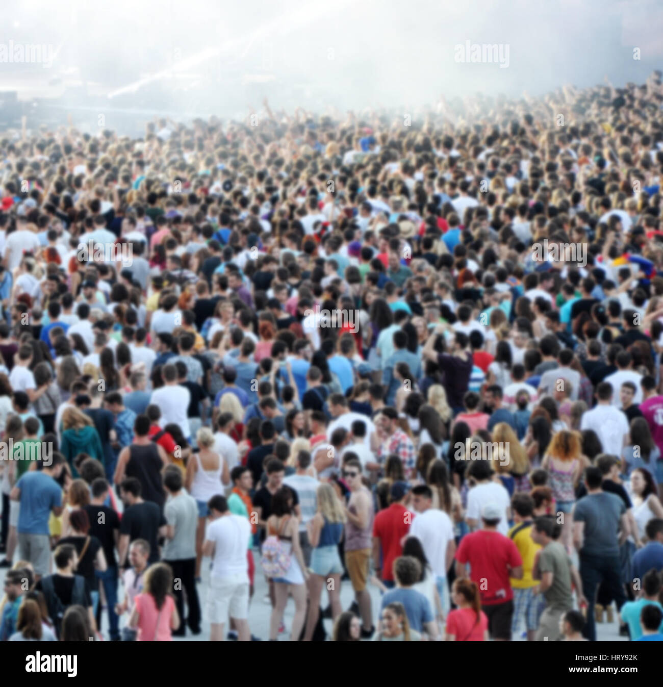 Crowd of blurred people Stock Photo - Alamy
