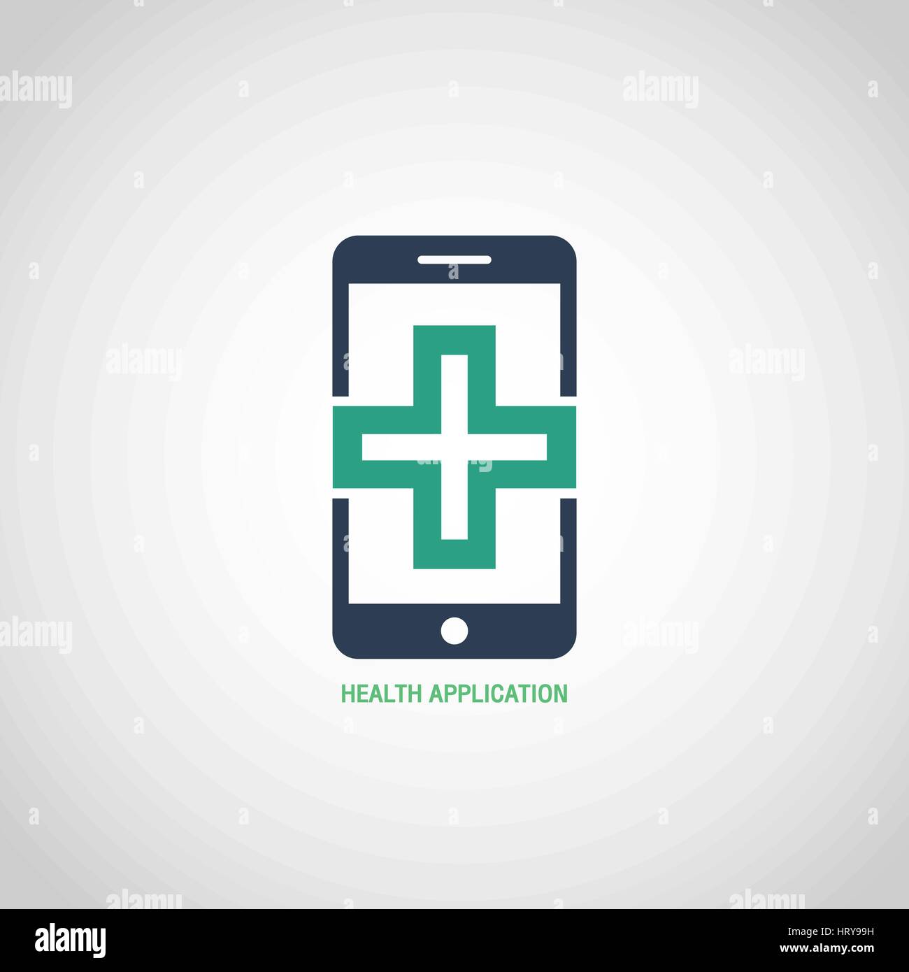 Mobile healthcare application Stock Vector Images - Alamy