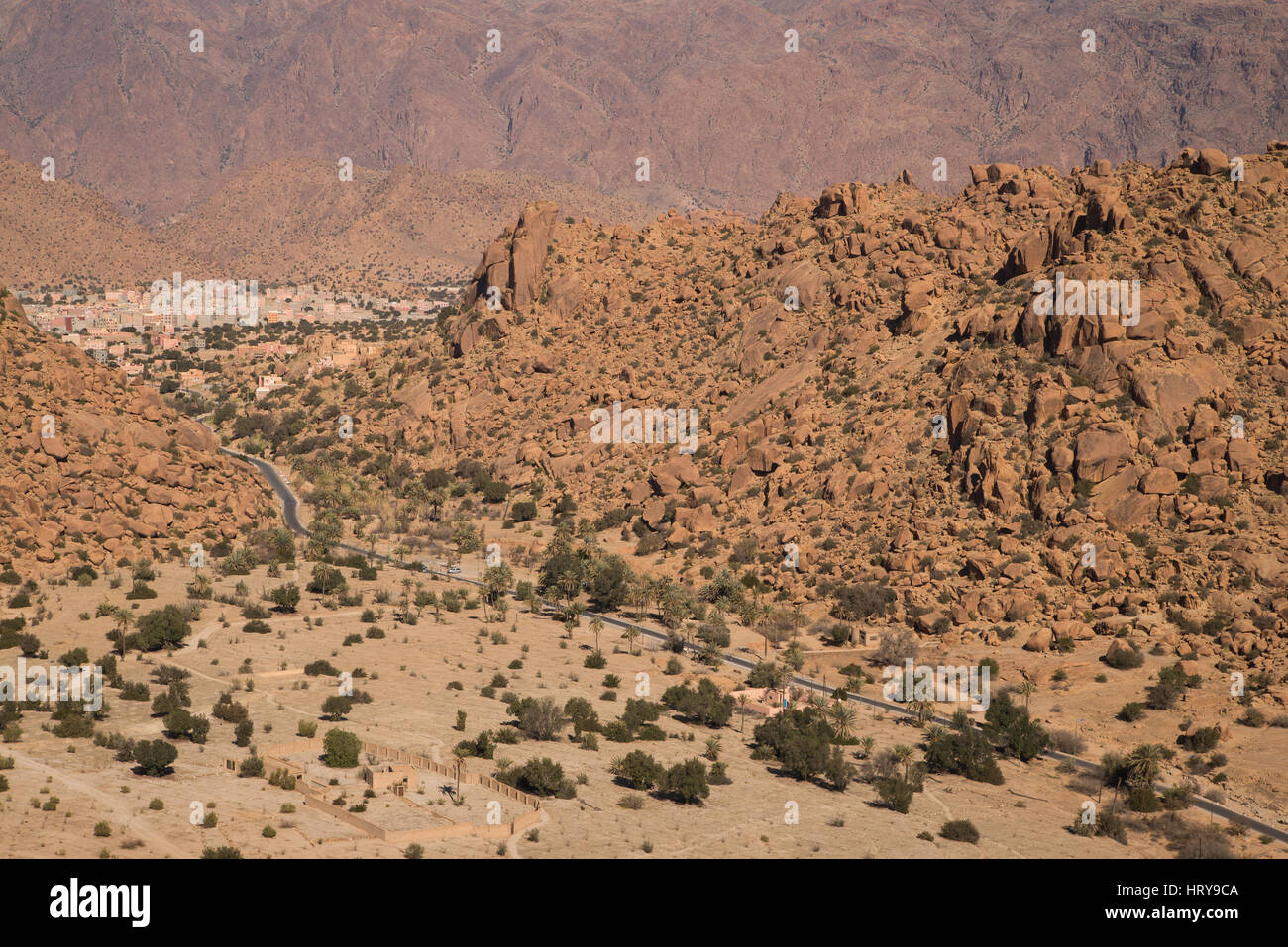 Scenic moroccan landscape in Africa Stock Photo - Alamy