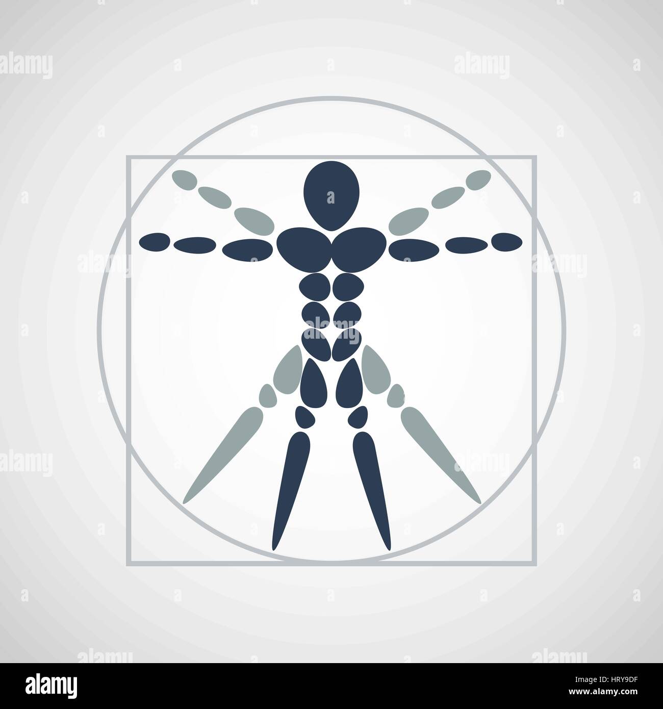 anatomy logo vector icon design Stock Vector Image & Art - Alamy