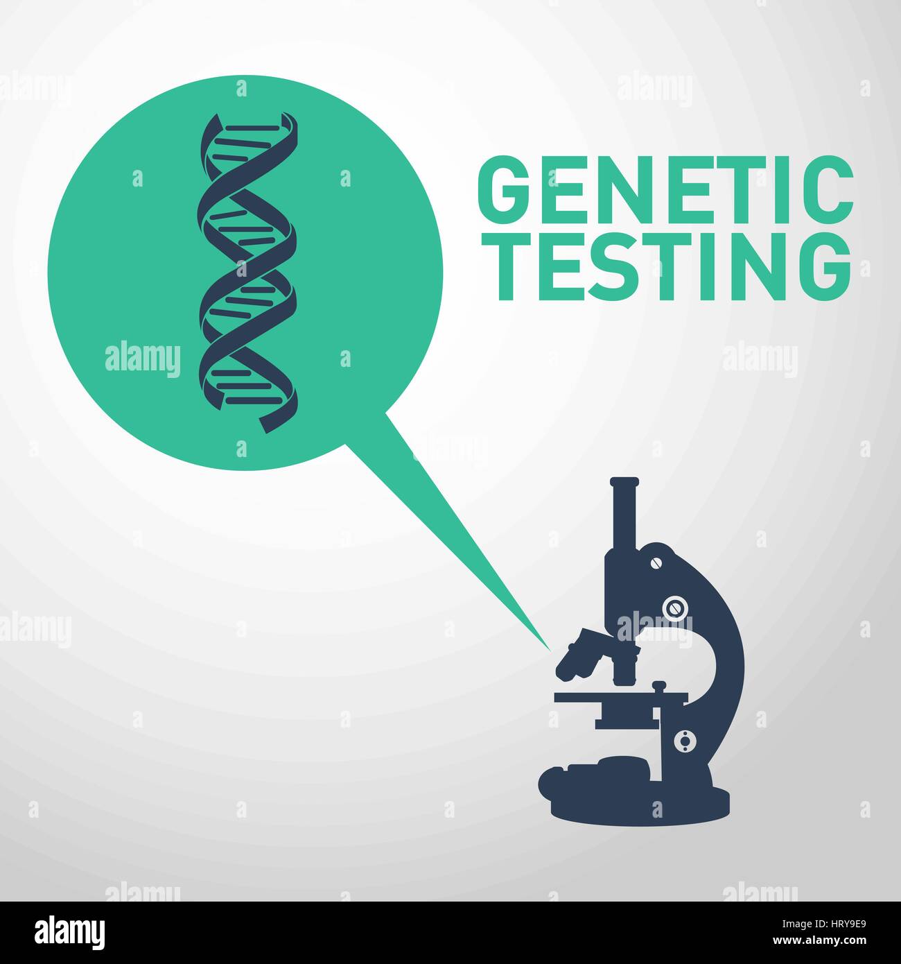 Genetic testing logo vector icon design Stock Vector Image & Art - Alamy