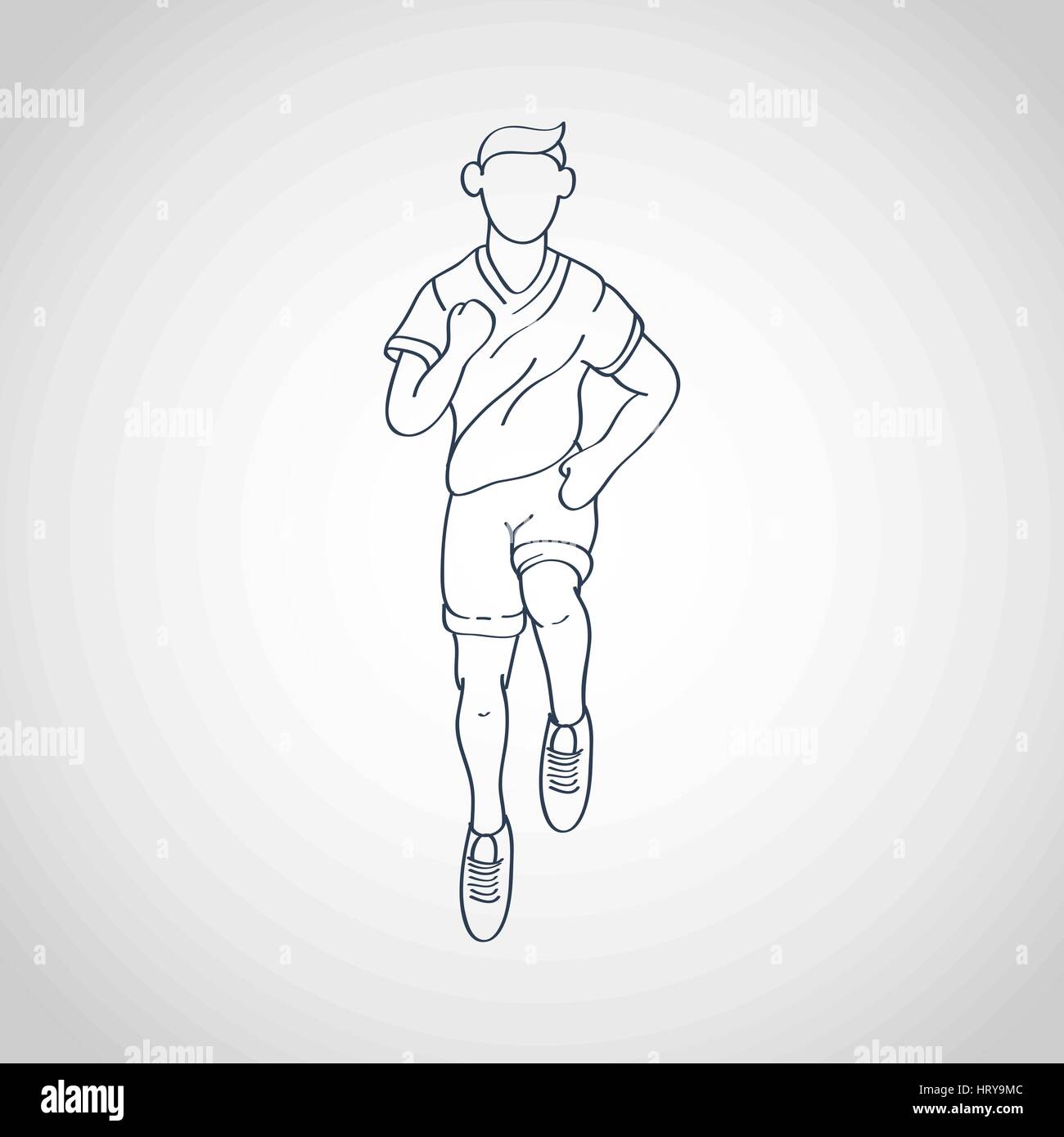 Run, running man icon logo vector Stock Vector Image & Art - Alamy