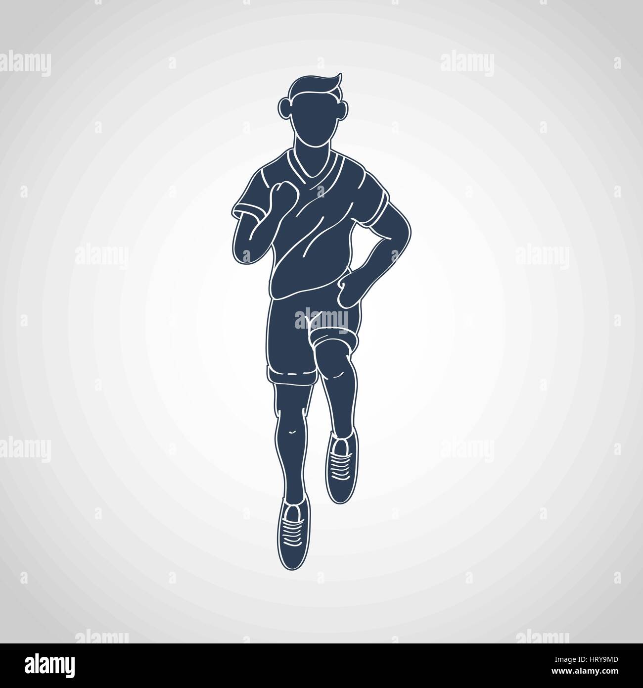 Run, running man icon logo vector Stock Vector Image & Art - Alamy