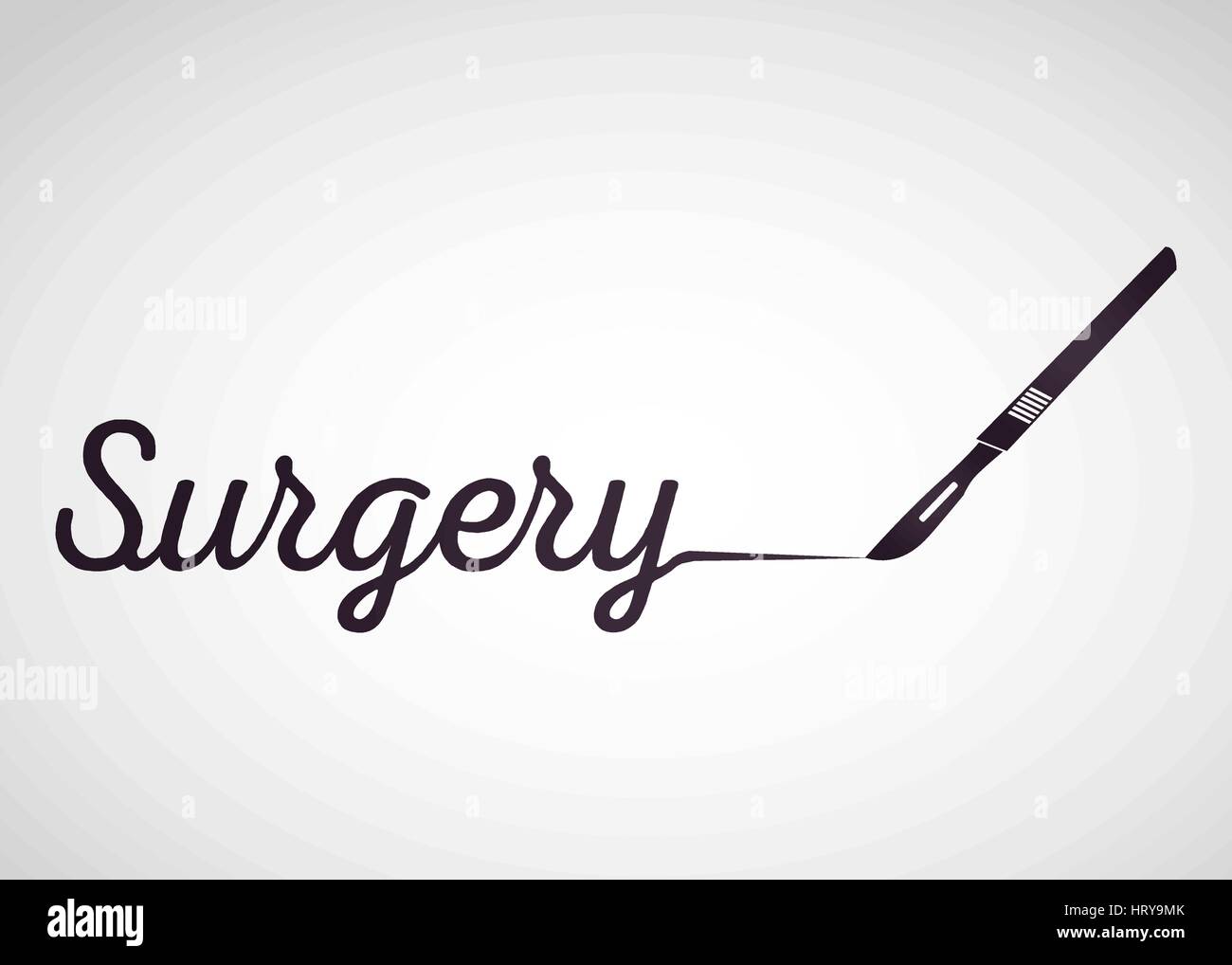 SURGERY medical vector logo icon design Stock Vector Image & Art - Alamy