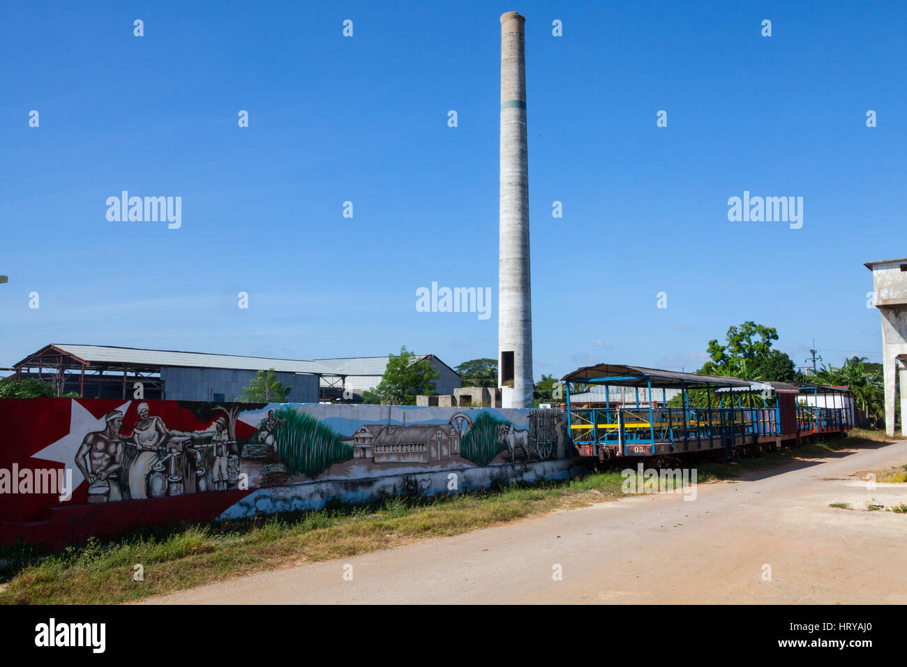 Old sugar mill, Cuba Stock Photo - Alamy